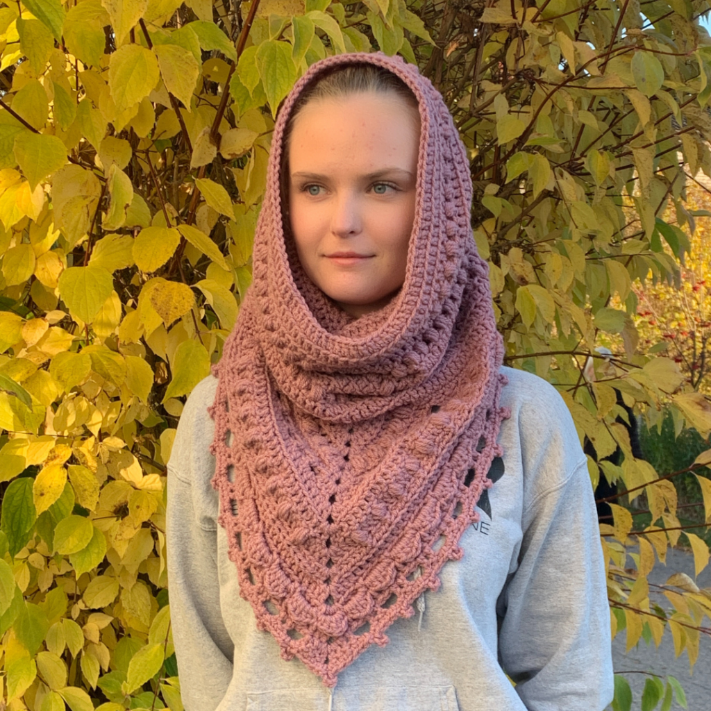 Mönster virkade Ellenhuva/Balaklava - EllenKantarellen