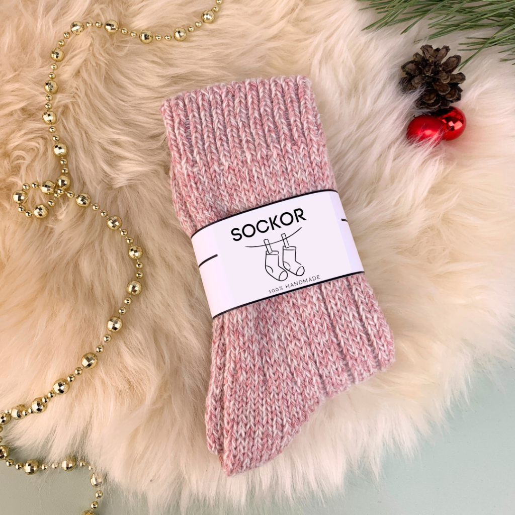 Etiketter till virkade/stickade Sockor - EllenKantarellen